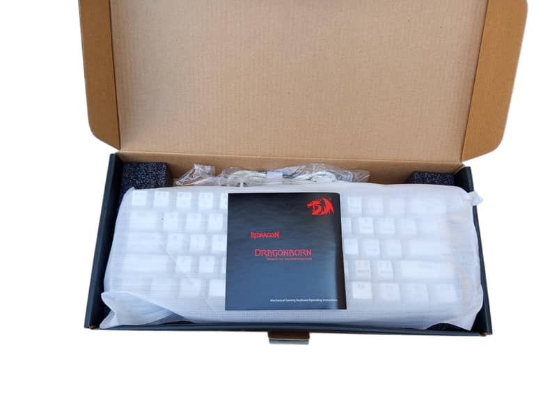 Redragon K630 / K630W White Mechanical Gaming Keyboard - Gaming ...