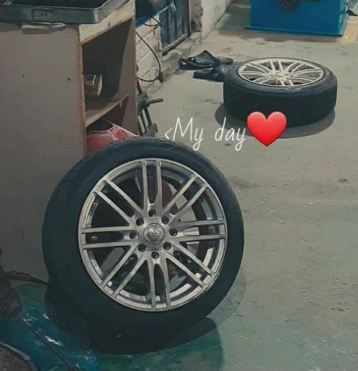 wheel alloy rim tyre 16.55 r15 multi pcd 6.5jj low profile - Tyres ...