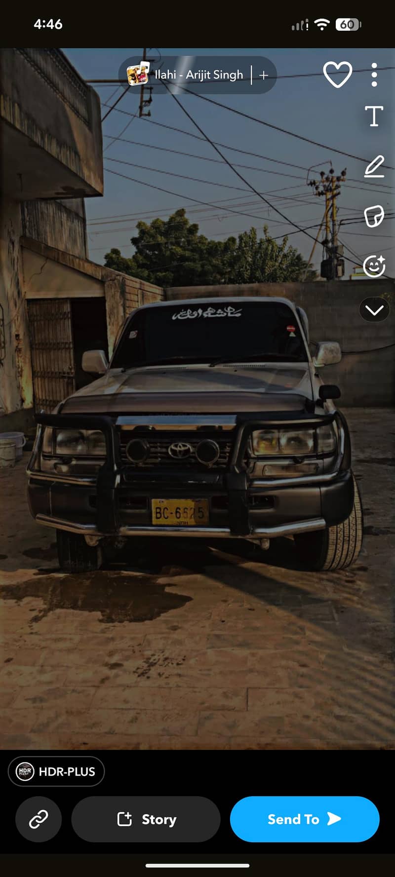 Grill Guard bull bar For Land cruiser - Exterior - 1110351472