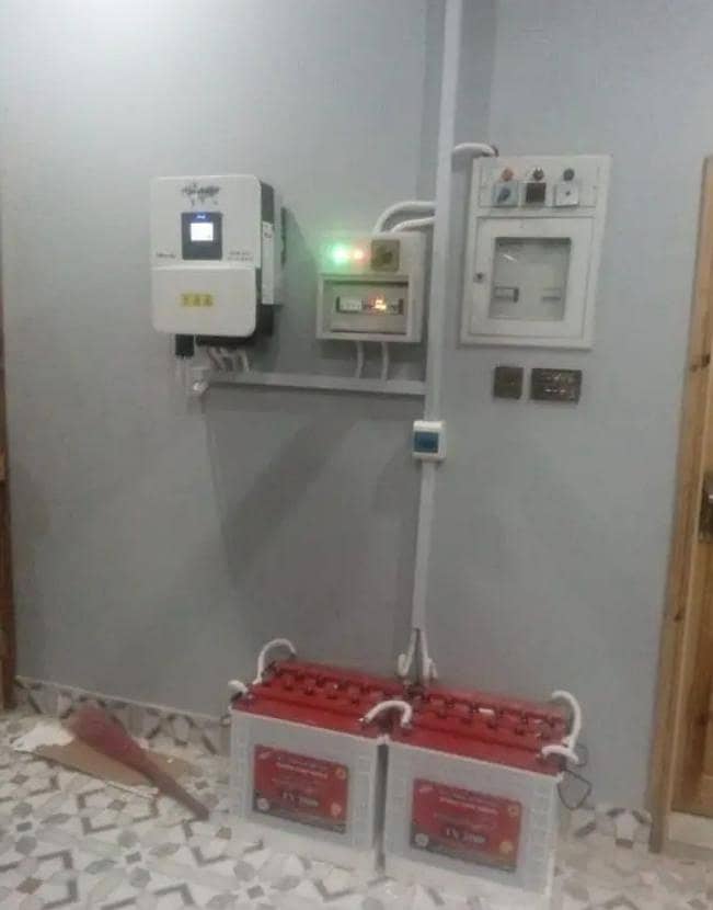 solar installation solar inverter repairing elevated structure - Solar ...