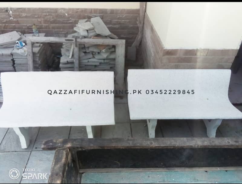 Cement Bench concrete bench outdoor mosaic bench marble bench - Benches ...