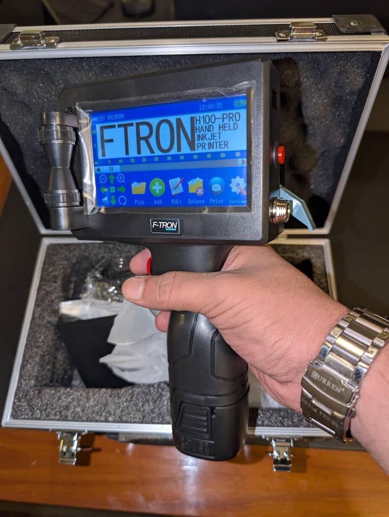 Expiry date printer | thermal inkjet printer| hand held expiry machine ...