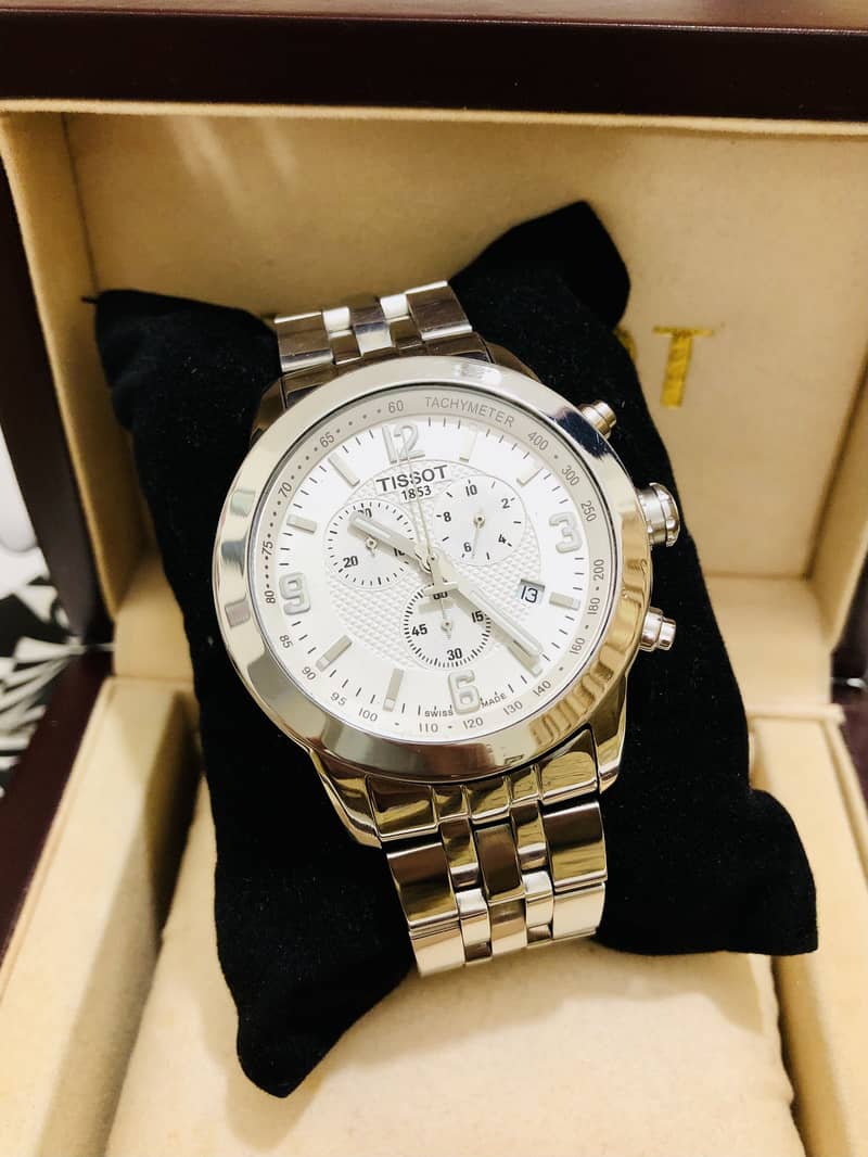 TISSOT PR 200-SWISS MADE-GOOD CONDITION WATCH-SEIKO RADO CASIO CITIZEN ...