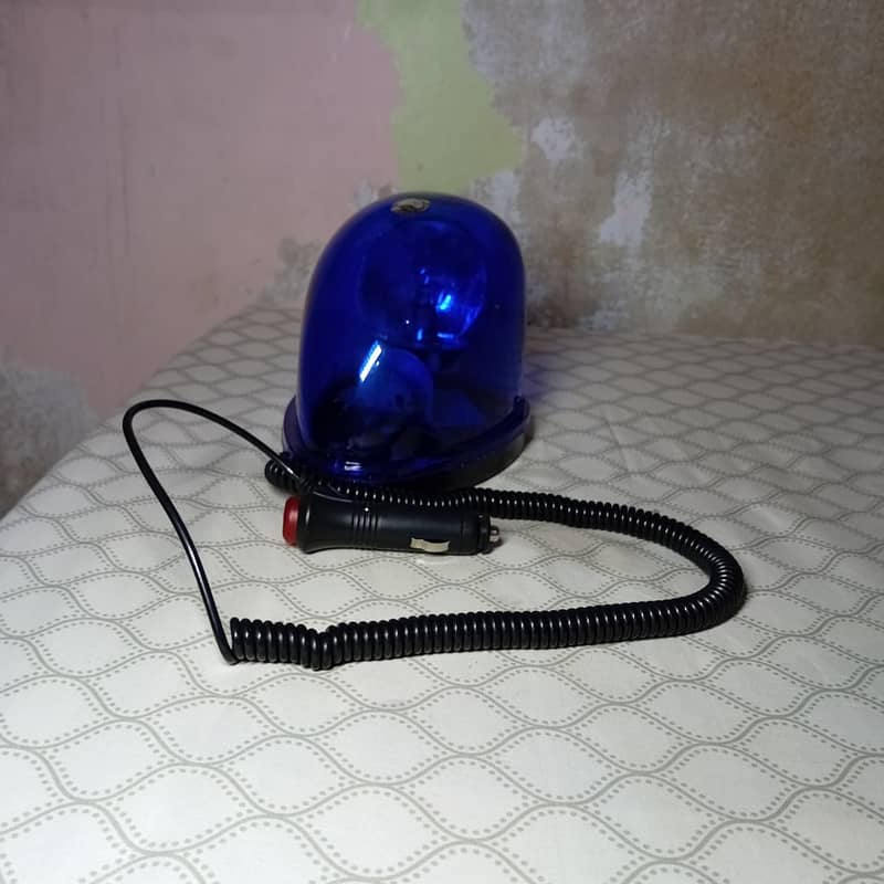 Police Revolving Light For Car and Bike - Safety & Security - 1110364390