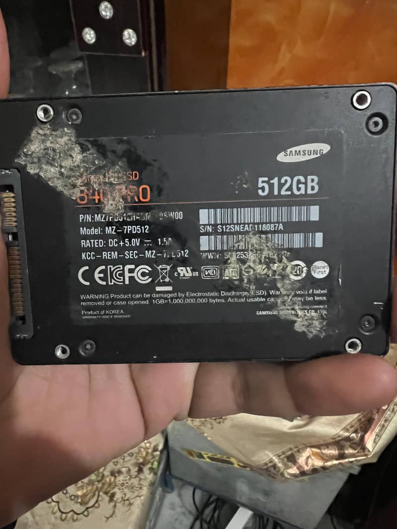 Samsung SSD Hard 512 GB - Computer & Laptop Accessories - 1110365068