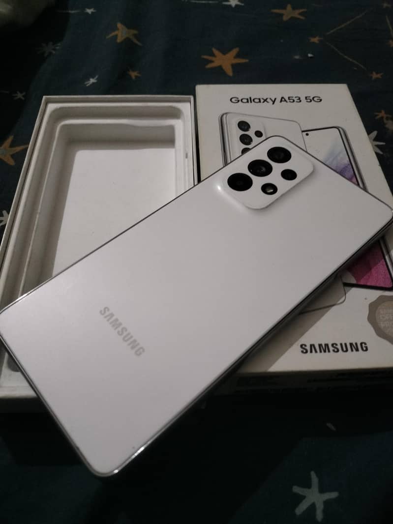 Samsung A53-5G with box and cable - Mobile Phones - 1110365407