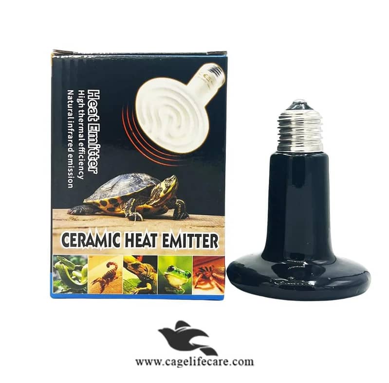 Reptile / Pet Heating Lamps – Ceramic Heat Emitter & Infrared Bulb ...