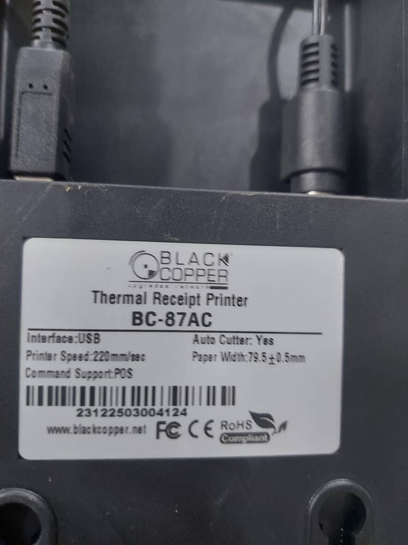 invoice printer black coper - Computer Components - 1110370028