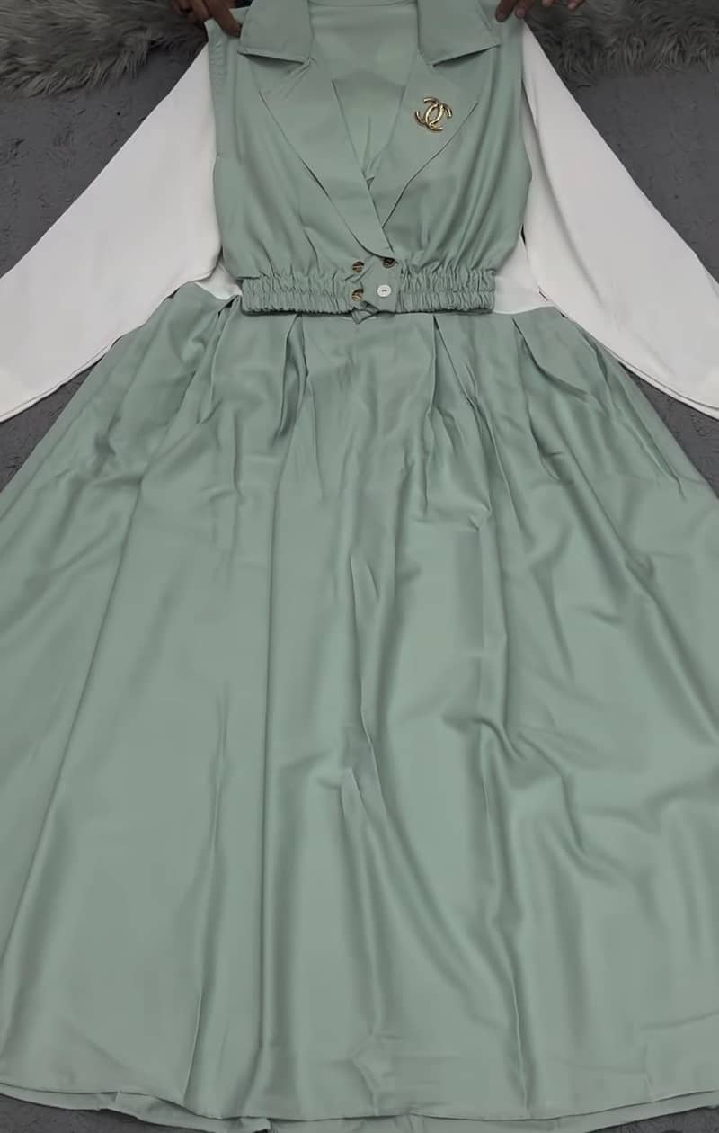 Western style frock with coat - Western - 1110381800