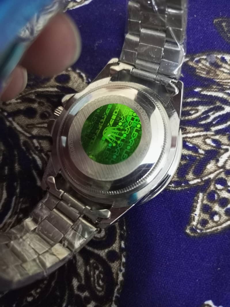 RLX black submarine double lock with date display new wholesale rate ...