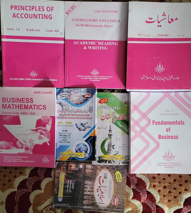 ALLAMA IQBAL OPEN UNIVERSITY BOOKS - Books - 1110386539