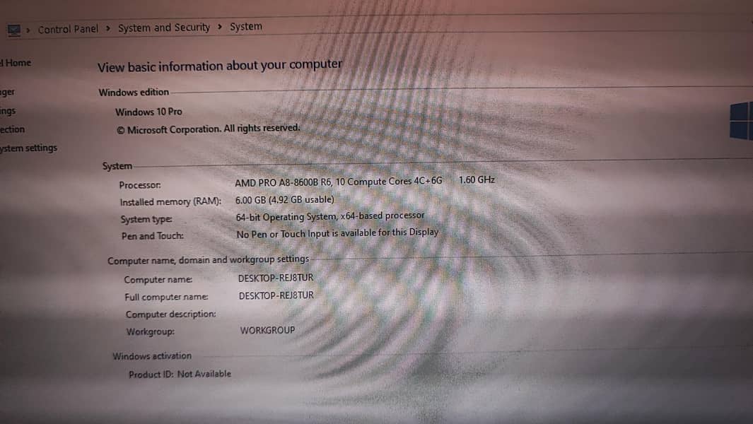 AMD A8 pro 8600B 10 cores best condition - Laptops - 1110388041