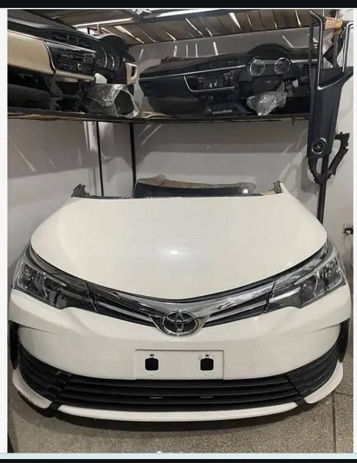 Corolla/Yaris Head and Back Lights/Bonnet/Diggi/Trunk/Fender/Dashboard ...