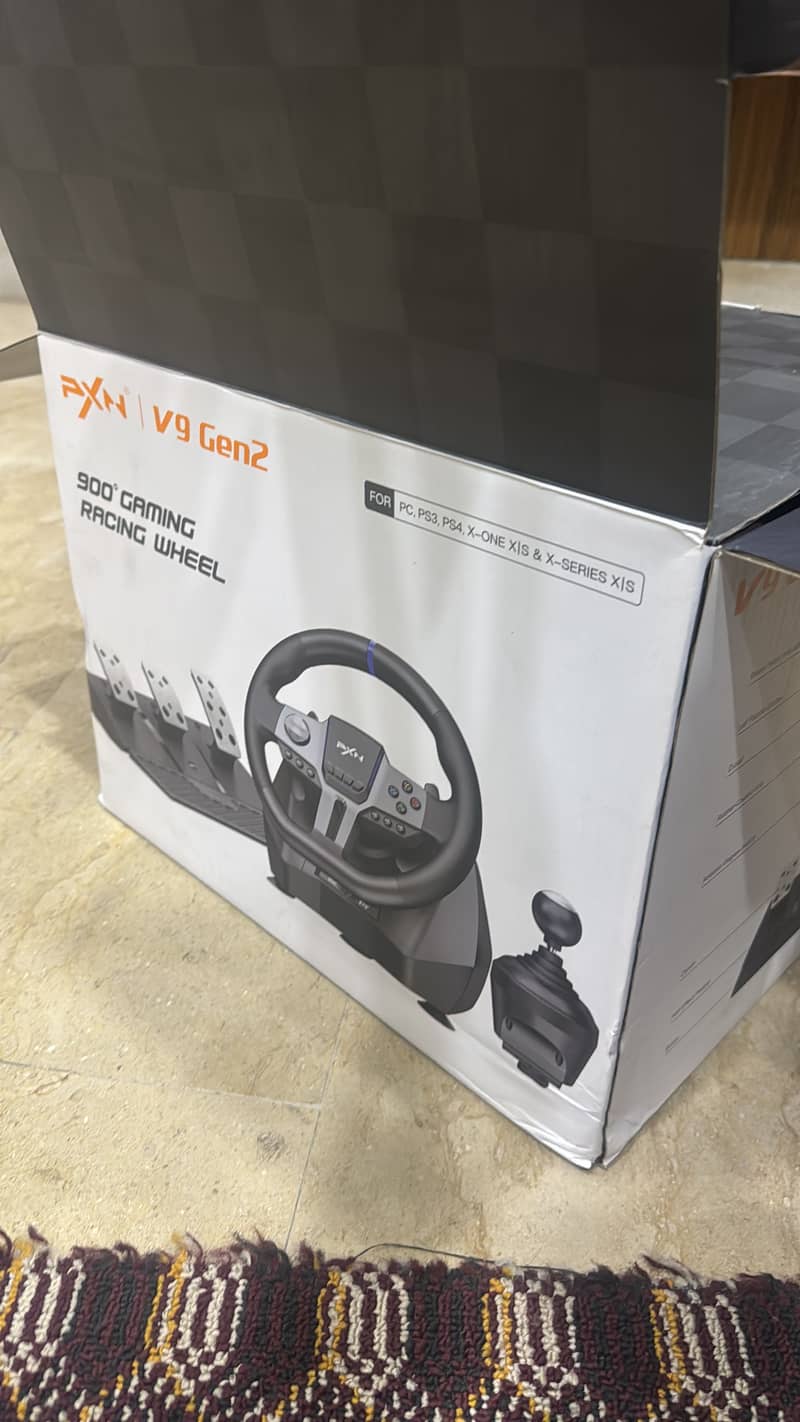 PXN V9 Gen 2 Steering Wheel Setup for PC & Console - Controllers ...