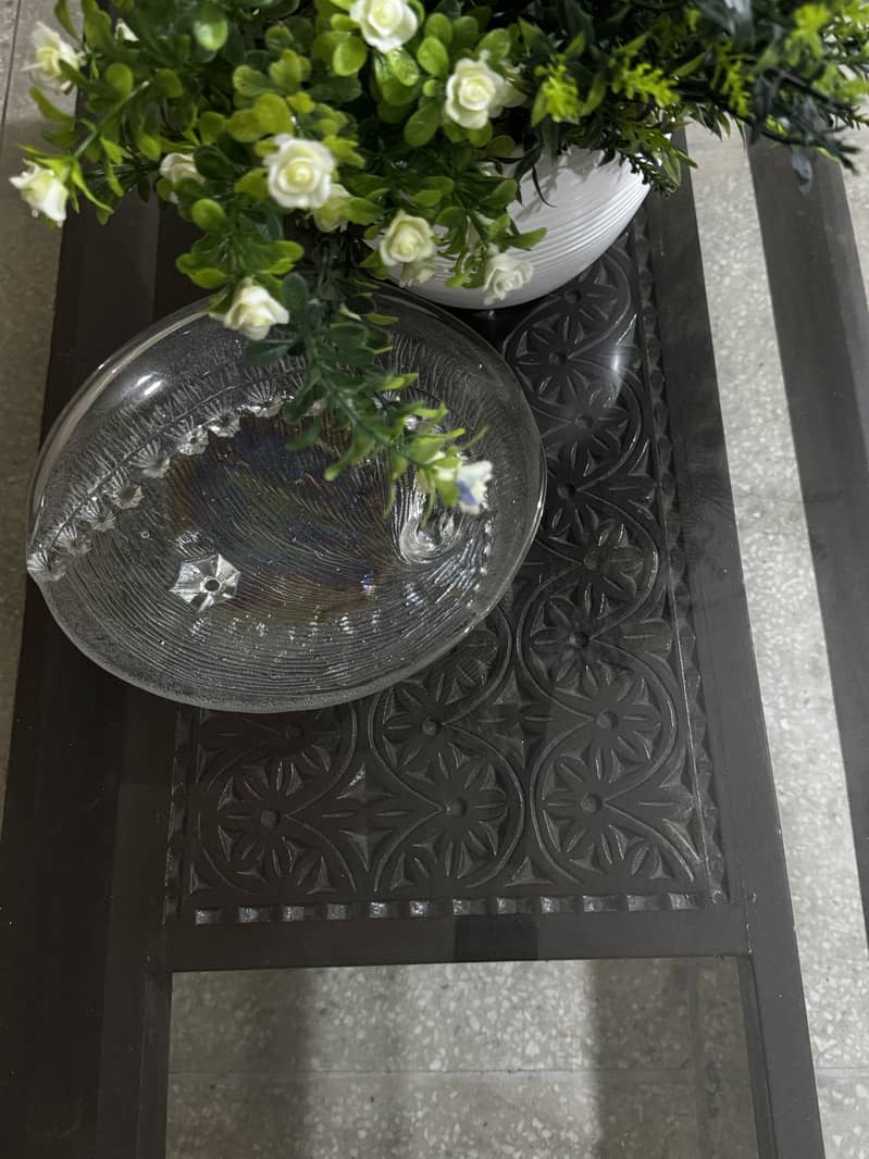 Centre table and two side tables - Side Tables - 1110397428