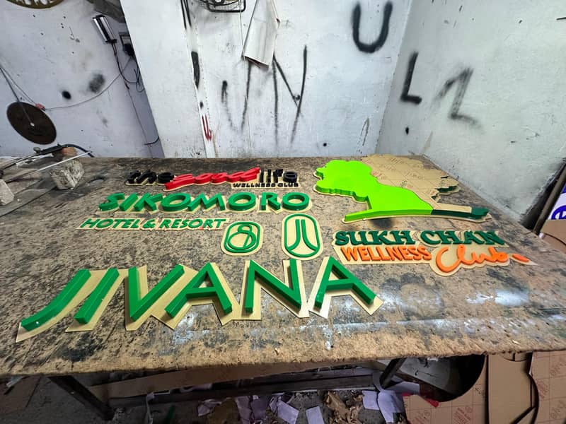 backlight board,3d sign board, acrylic Sign board, neon sign board ...