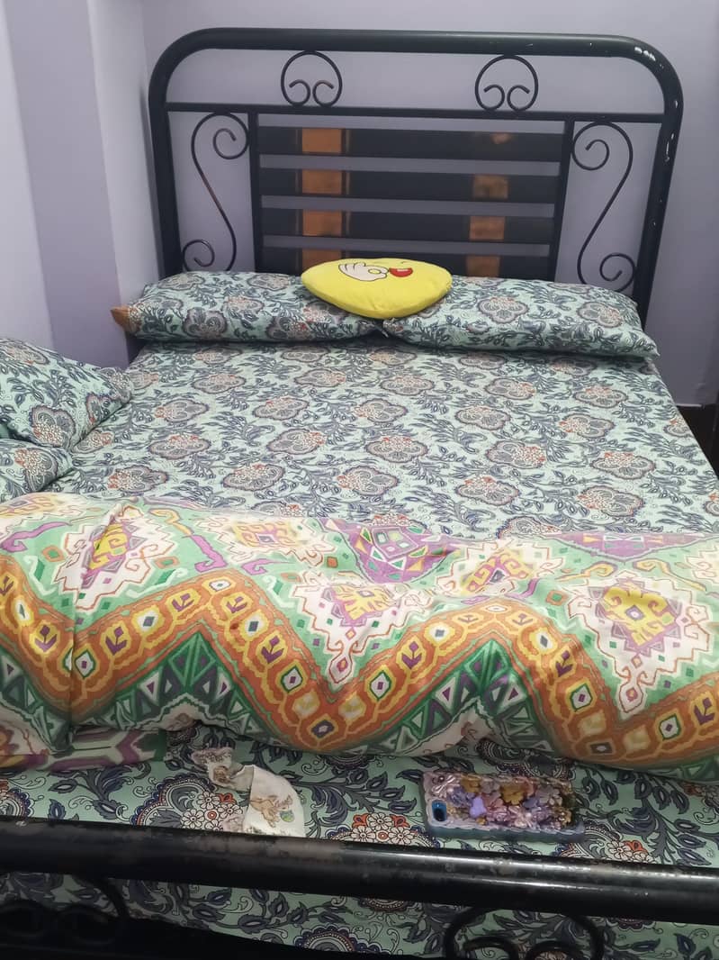 Single Iron Bed (Size : 4×6) - Beds - 1110398304