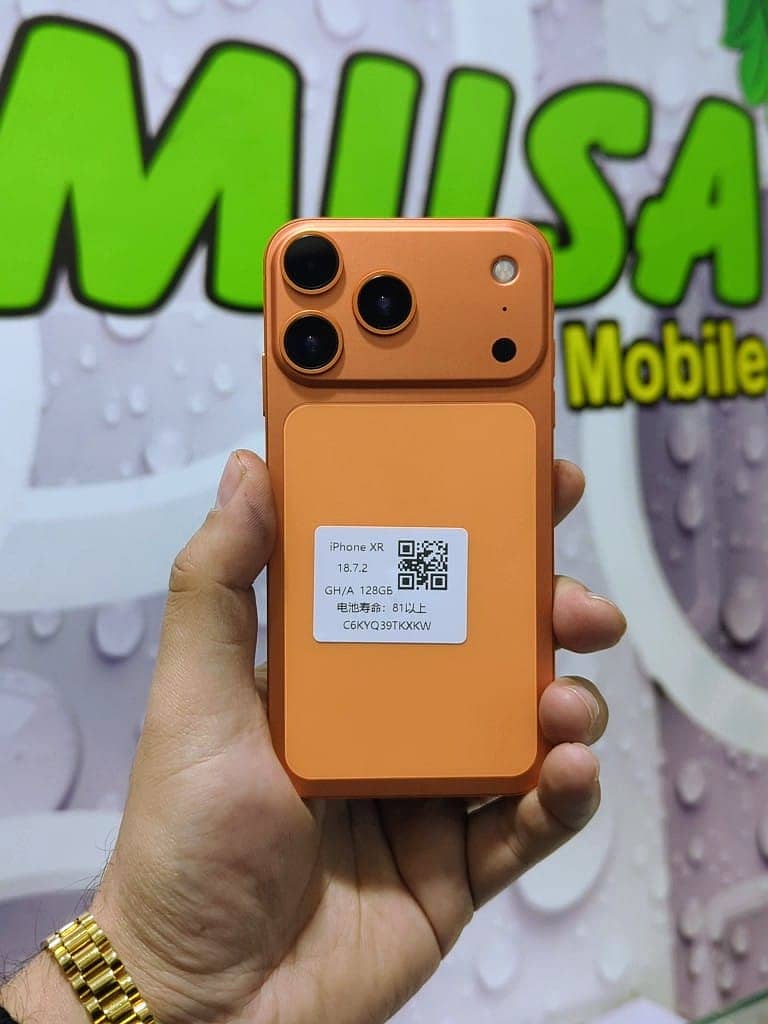 Iphone xr converted to 17 pro jv | 14 | 128gb | 94% Health - Mobile ...