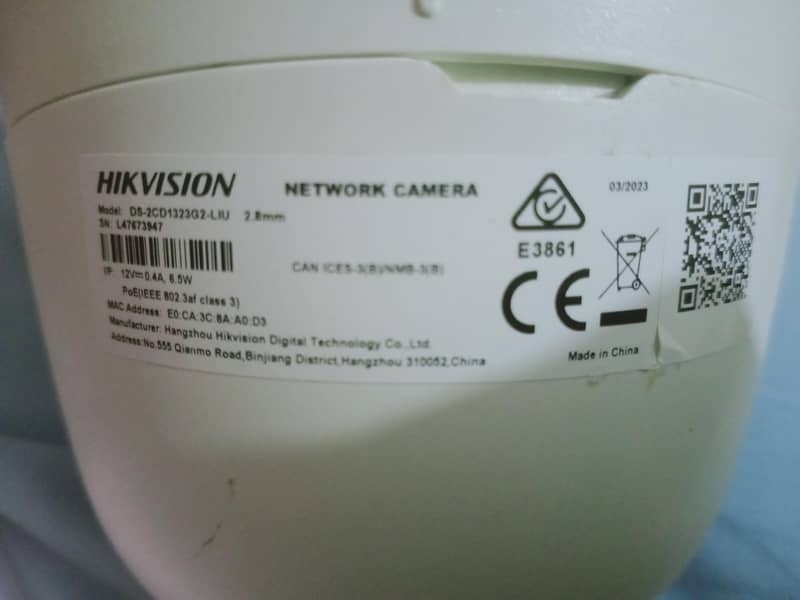 Hikvision 2MP IP camera-like new (without box) - CCTV Cameras - 1110406219