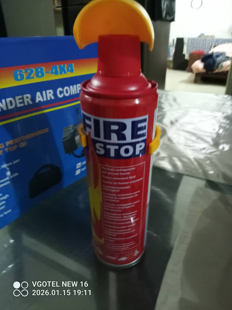 Tyre Air Filler + Tow Cable + Fire Extingusher - Tools & Gadgets ...