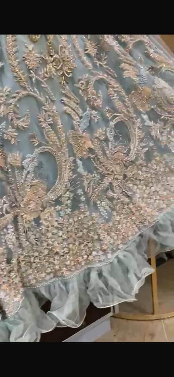 Walima Meksi Bridel Meksi Sky Blue Meksi Dulhan Meksi - Other Fashion ...