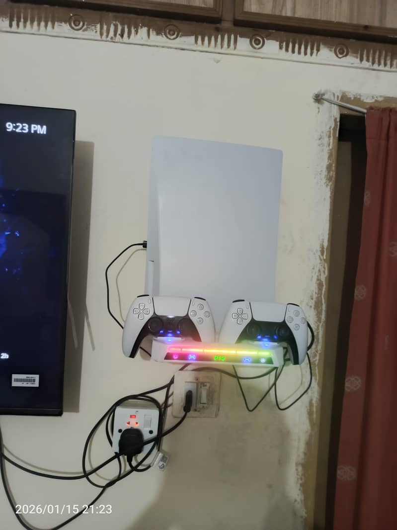 PS5 Disc Jailbreak with 5K+ Games 2 Controllers 1TB SSD Bag Chargers ...