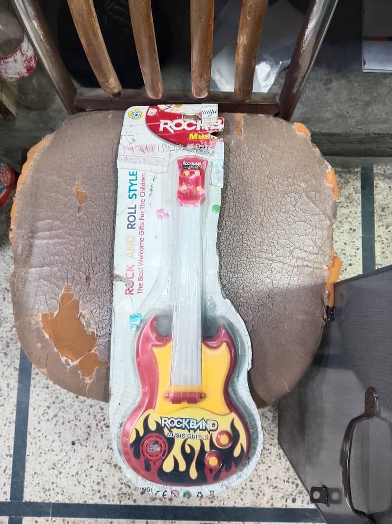 No Used Of Music Gittar Of Battery Cell is Packed - Toys - 1110415419
