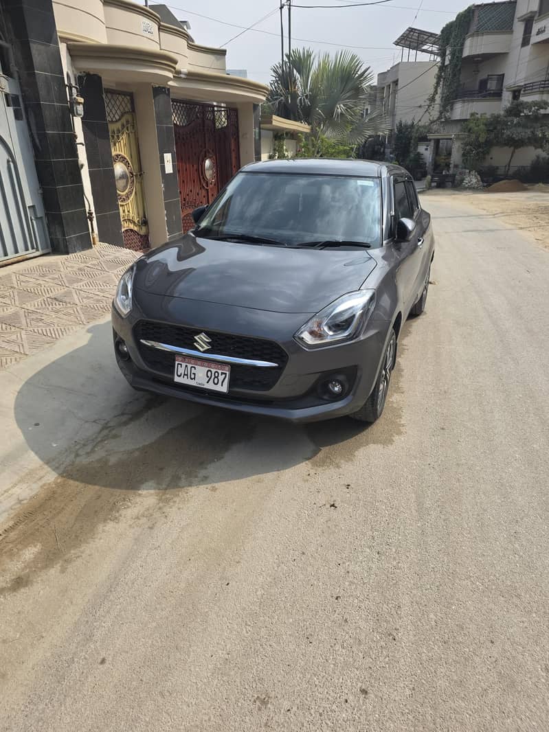 Suzuki Swift 2024 Mineral Grey color 10/10 condition 100% genuine ...