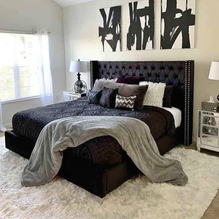Poshish bed / Bed / bed set / king size bed / double bed /Furniture ...