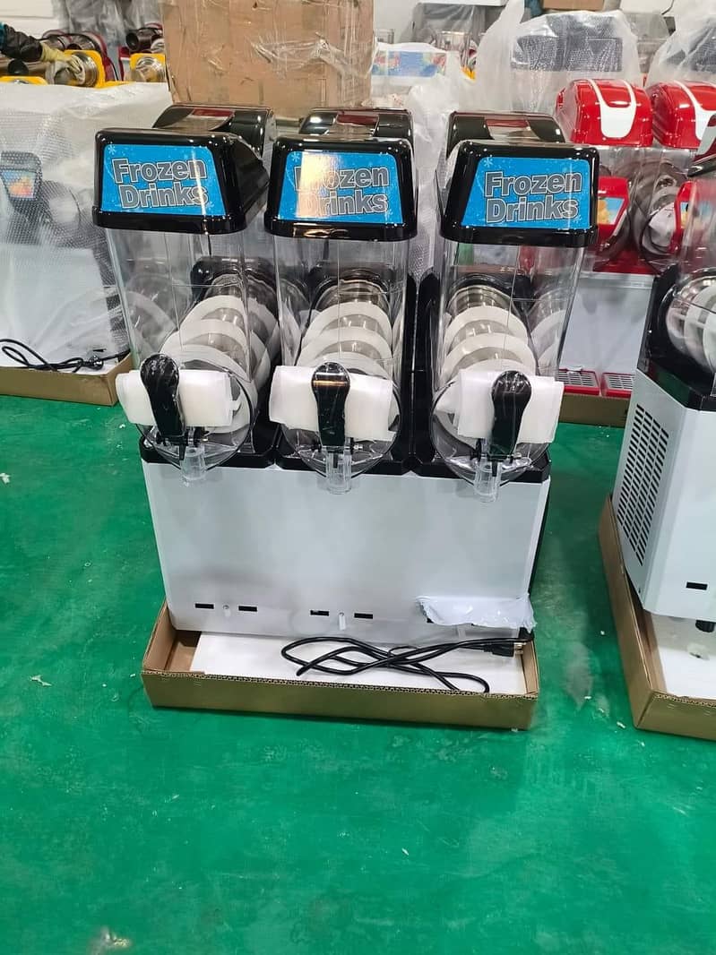 slush Machine Pizza Oven Fryer grill hot plate Fast food dough mixer ...