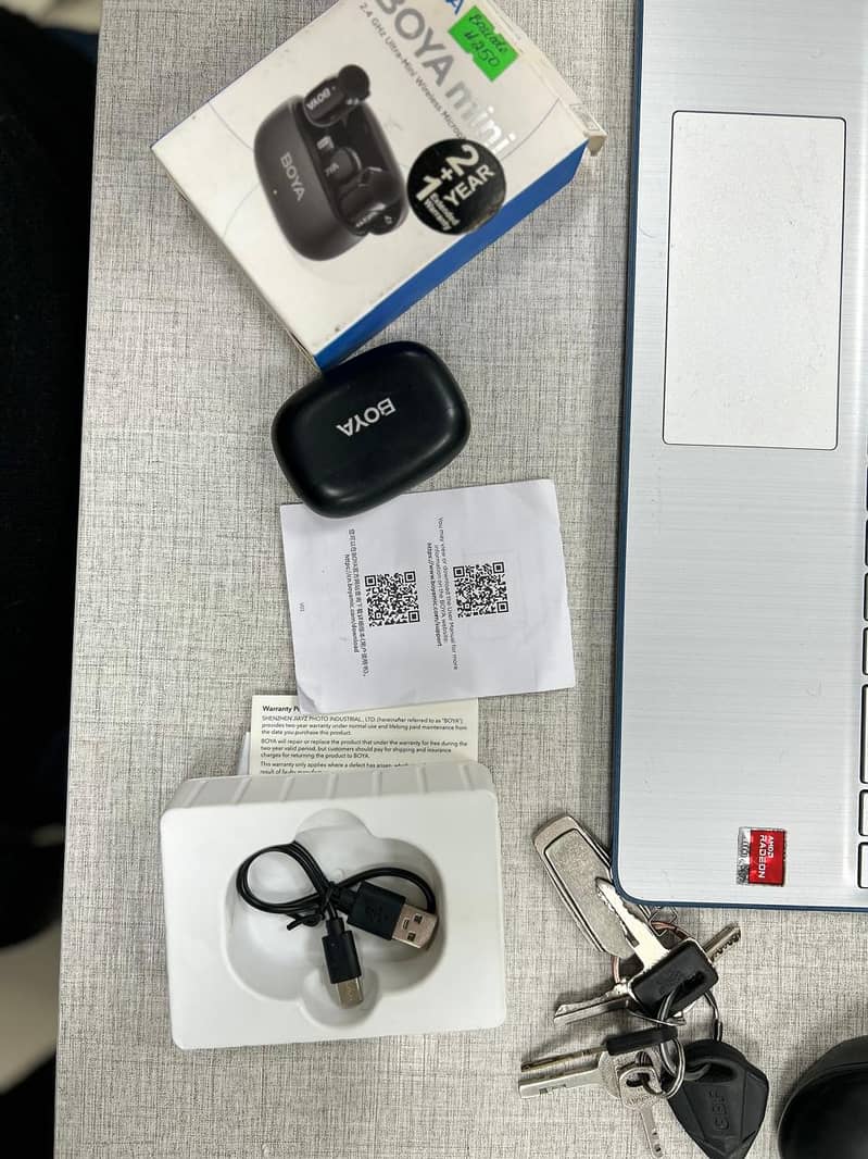 Boya Mini Mic Lightning iOS Urgently For Sale In 2 year Warranty ...