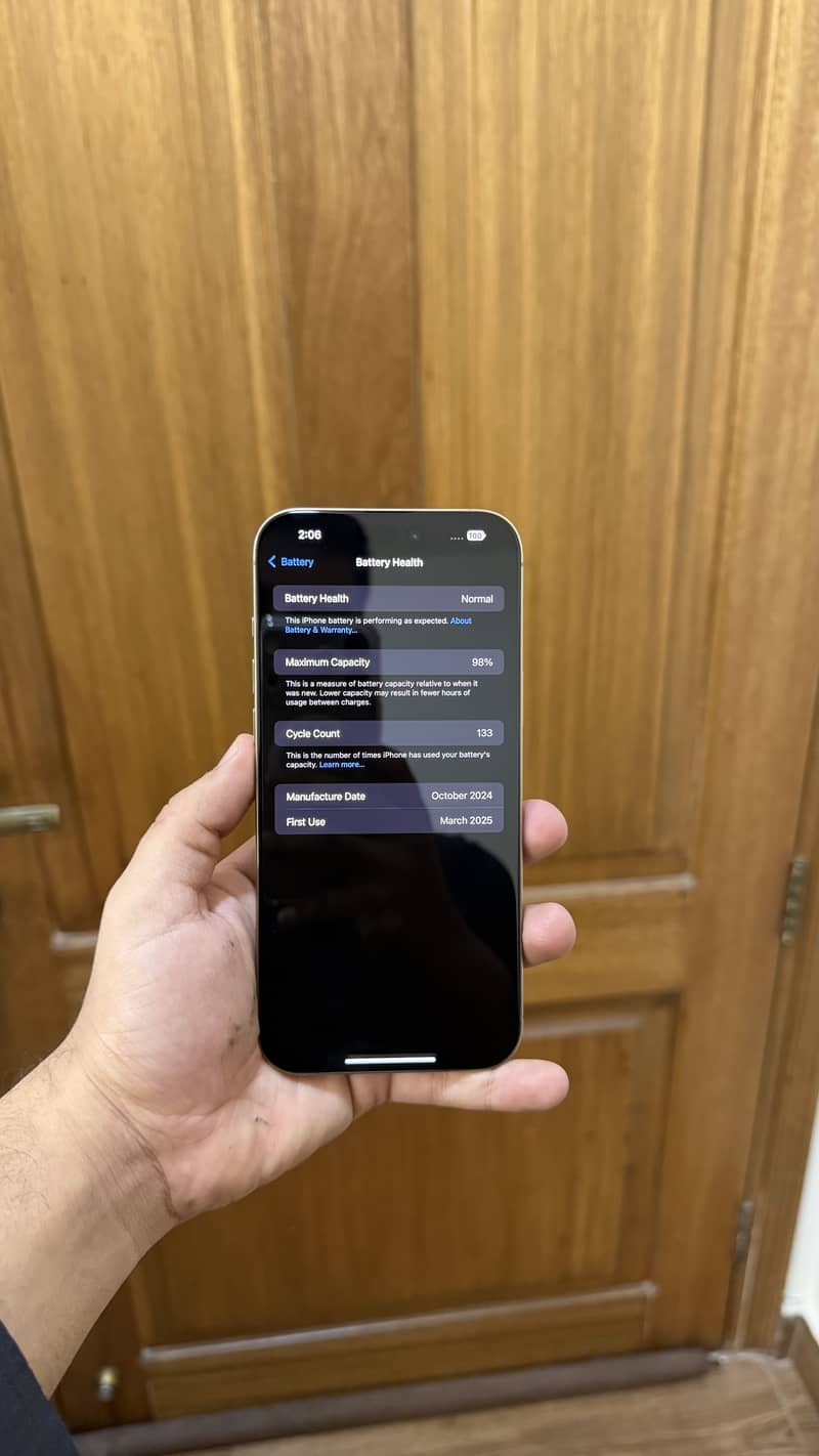 IPhone 16 Pro Max 256GB 98% BH WATERPACK PTA APPROVED - Mobile Phones ...