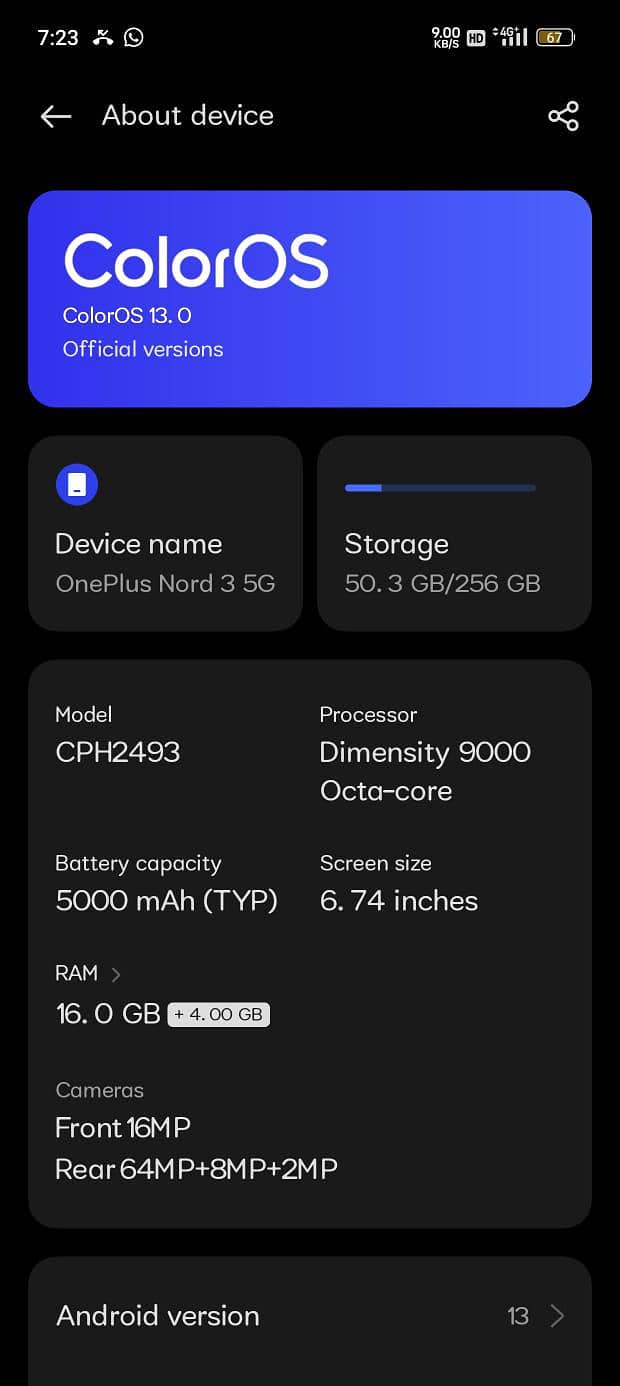 OnePlus nord 3 5g new condition 10/10 no open nor pair PTA online cp ...