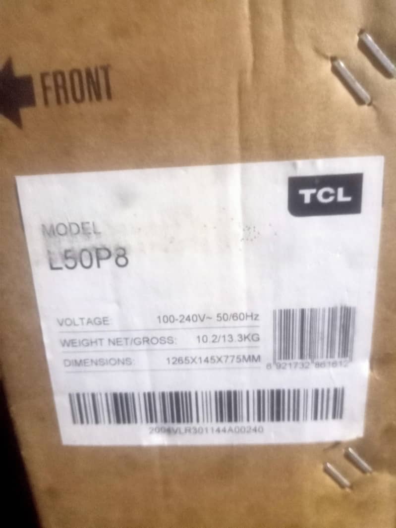TCL 50 inch android led - Televisions - 1110473201