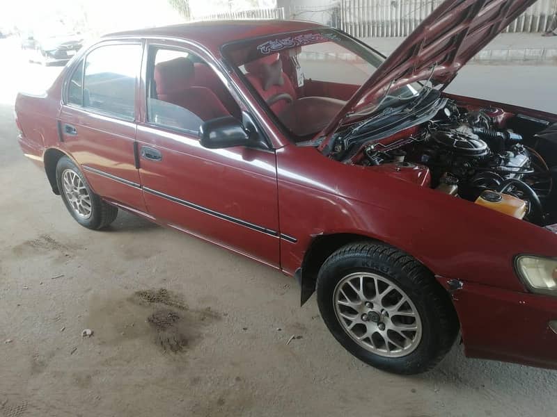 Indus corolla meroon color 1996 model - Cars - 1110487388