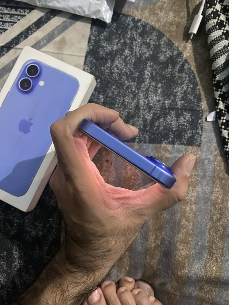 Iphone 16 128 GB JV (LLA) 100% battery complete box mint condition ...