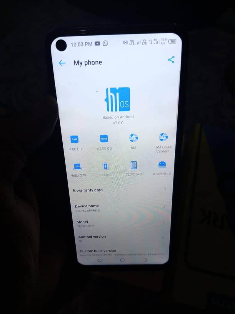 techno spark 6 4GB plus 4 RAM 64 GB memory - Mobile Phones - 1110517651