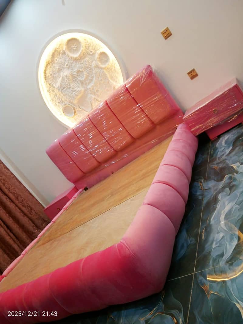 Bed / Double bed / bed set / king size bed / wooden bed / Furniture ...