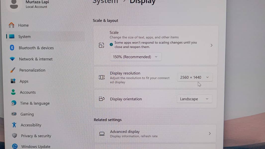Dell P2720D 27” QHD 2K IPS Borderless LED Monitor - Televisions ...