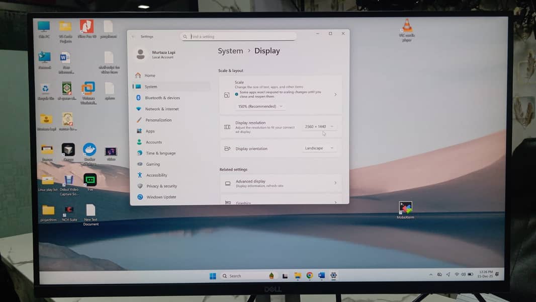 Dell P2720D 27” QHD 2K IPS Borderless LED Monitor - Televisions ...