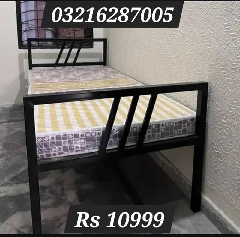 Single Bed | iron bed | furniture | double bed | bed set | 03216287005 ...