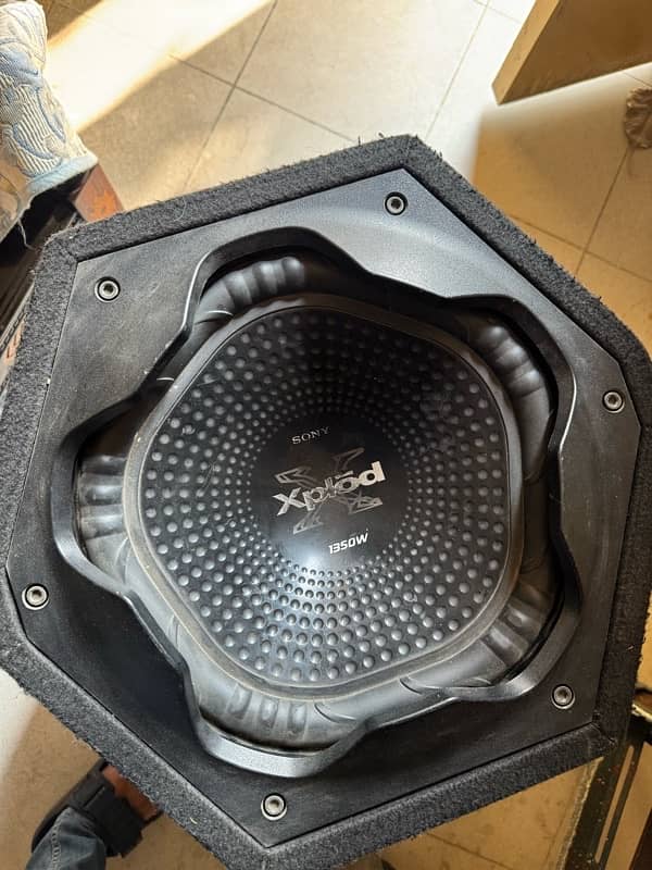 SONY XPLODE GENIUNE ROUND SHAPE WOOFER - Audio & Multimedia - 1110564019