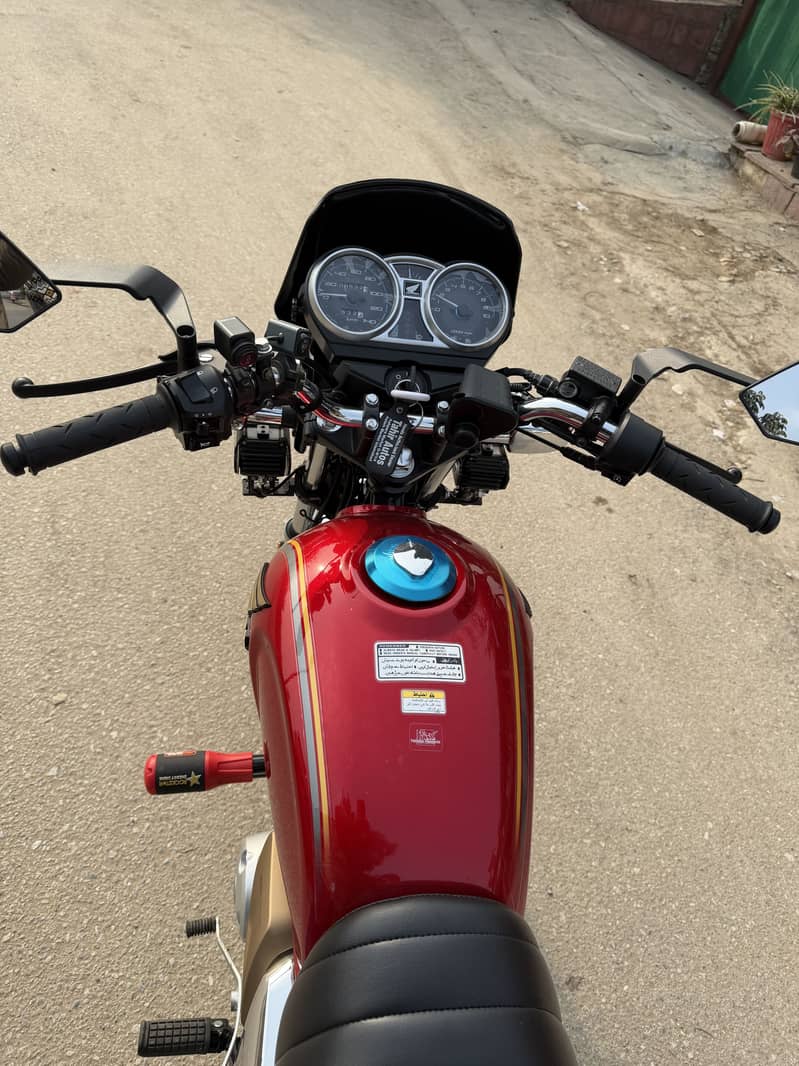 Honda CG150 150cc Red - Bullet Shape Brand New Condition - Standard ...