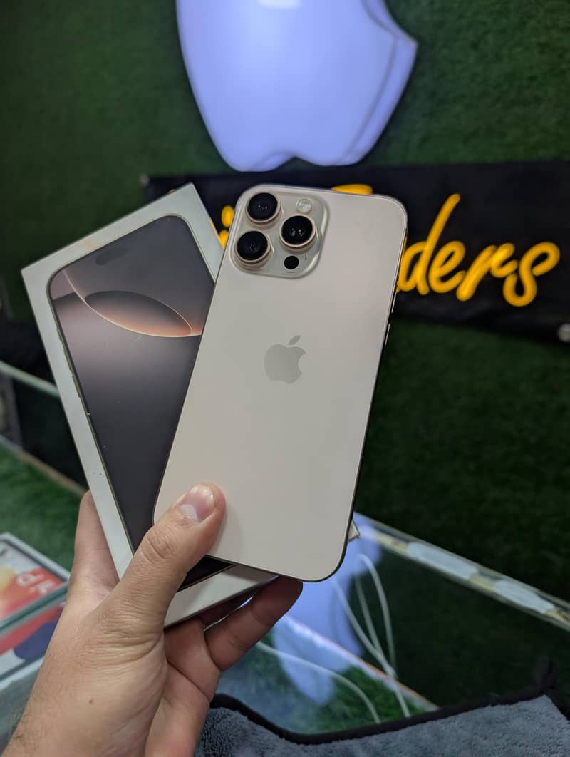 Iphone 16 Pro Max 256 GB / JV NON PTA / Desert Color / 16 Pro - Mobile ...