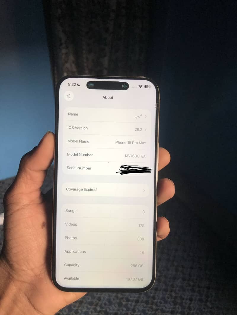 Iphone 15 Pro Max fu HK 256gb - Mobile Phones - 1110594001