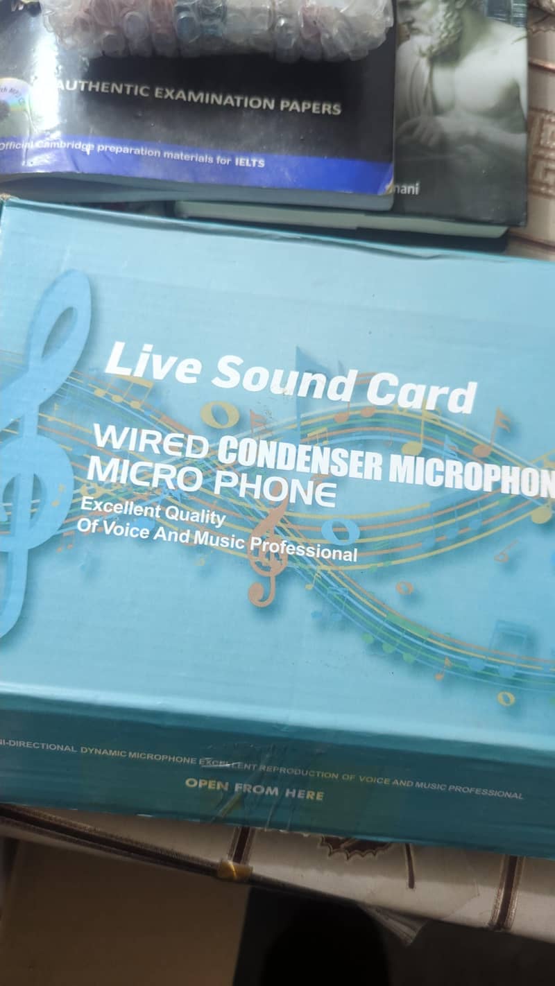 V9-Live Sound Card, Audio Mixer Voice Changer - Microphones - 1110598328