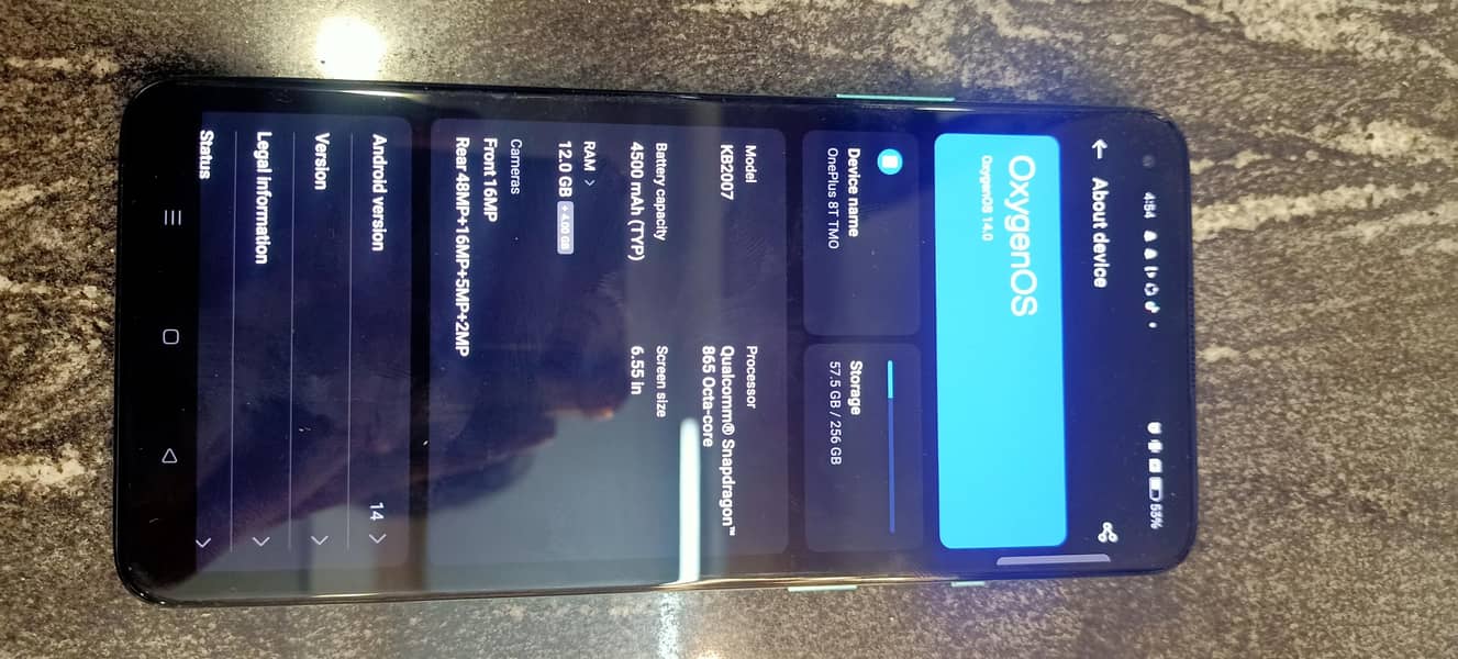 one plus 8t 256 gb 4500 mh battery - Mobile Phones - 1110604503