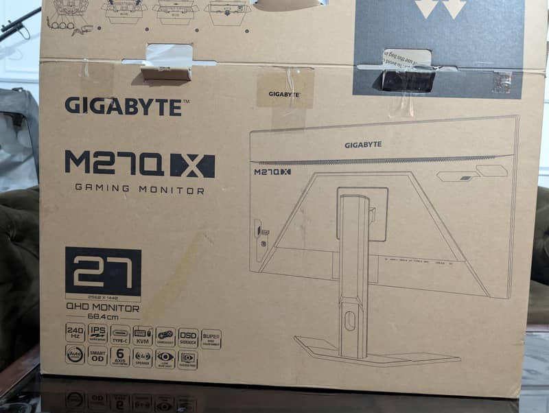 Gigabyte M27qx Gaming Monitor 2k 240 hz - Computer Components - 1110607457