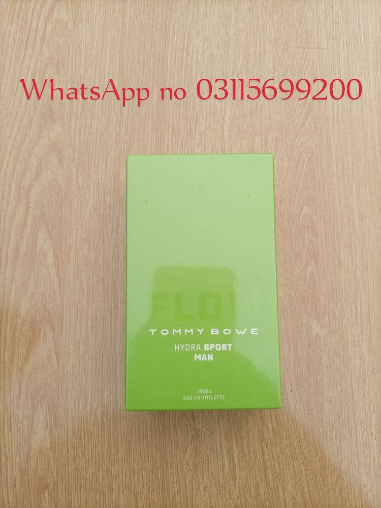Perfume Tommy Bowe Flow Hydra Sport 100ML EDT | Imported From Ireland ...