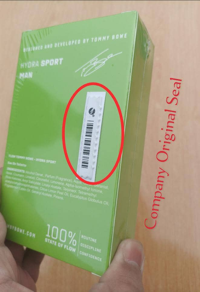 Perfume Tommy Bowe Flow Hydra Sport 100ML EDT | Imported From Ireland ...